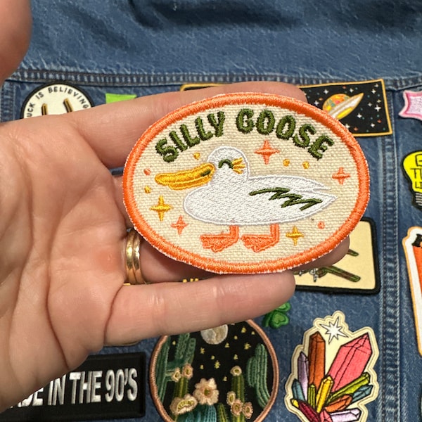 Silly Goose Patch - Etsy