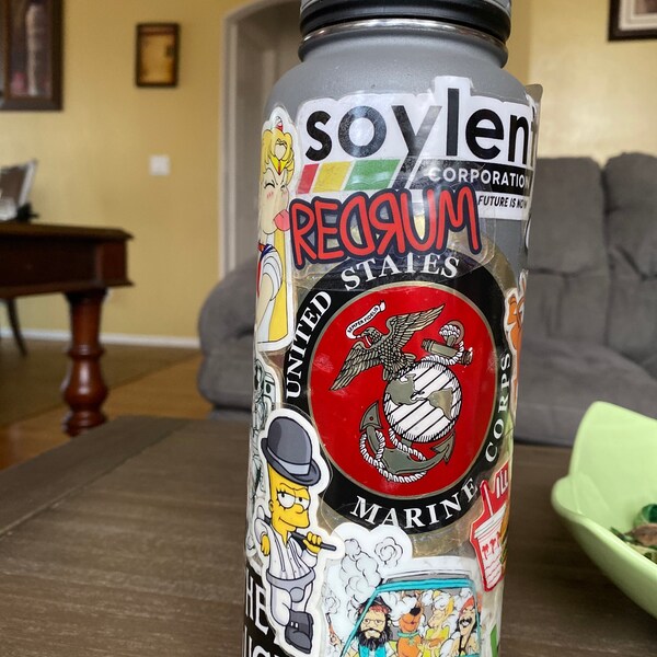 REDRUM Translucent Vinyl Sticker - Etsy