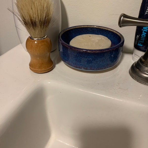 Shave Set. Ceramic Shaving Mugs. Pottery Shaving Bowls. Lather Bowl ...