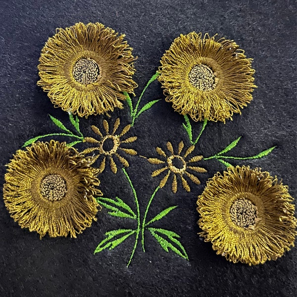 Tree & Leaves Set of 19 Embroidery Files 4 X 4 Inches 100 X 100mm Hoop ...