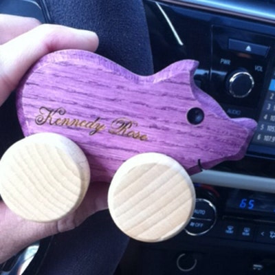 Wooden Toy Cat, Pull Along Toy, Christmas Gift, Birthday Gift, Gifts ...