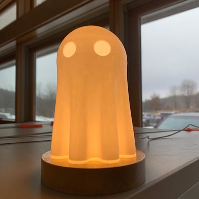 The Original Cutest Sheet Ghost Lamp LED Light Free Shipping Ghost Art ...