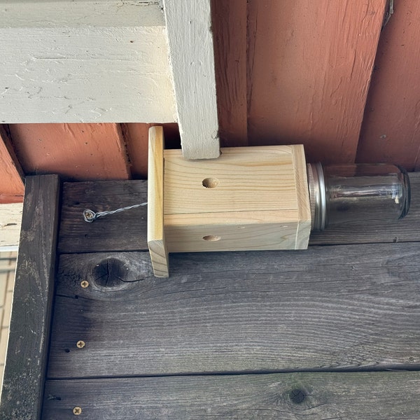 Best Carpenter Bee Trap chalet Style Carpenter Bee Trap wood Boring Bee ...