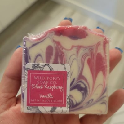 Black Raspberry Vanilla Soap/ Artisan Soap / Handmade Soap / Soap ...