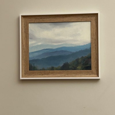 Set of 3 Prints of Oil Paintings Virginia Landscape Sky Cloud Trees ...