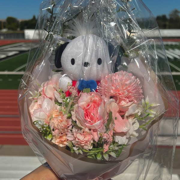Sanrio Pochacco Bouquet, Sanrio Heart Series, Sanrio, Sanrio Plush, Sanrio Gifts, Kawaii Sanrio ...