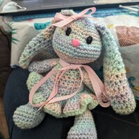 2in1 Crochet Bunny Toy Pattern Crochet Rabbit Amigurumi Pattern Crochet ...