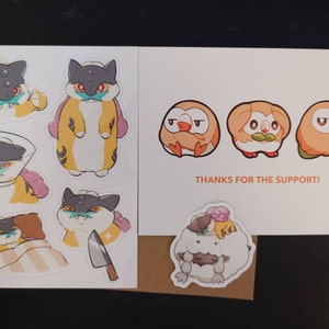 Raikou Kitty Waterproof Sticker Sheets 4.25 X 5.5 Inch Glossy - Etsy Canada