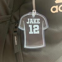 Soccer Tag, Soccer Bag Tag, Soccer Tag, Soccer Team Gift, Football Tag ...