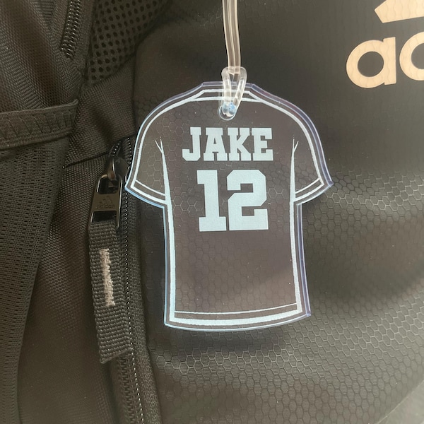 Soccer Tag, Soccer Bag Tag, Soccer Tag, Soccer Team Gift, Football Tag ...