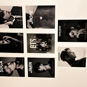 BTS Lyrics Posters Graphic Prints, Wall Decor - Etsy
