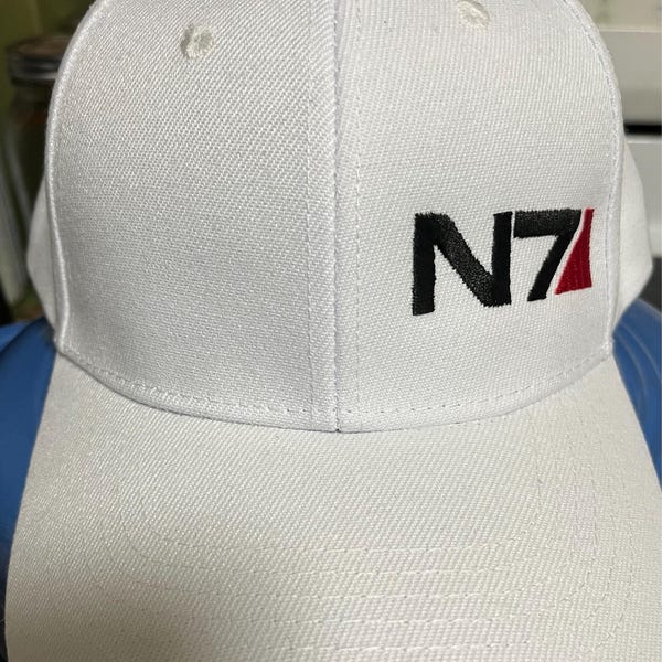 N7 Inspired Cosplay Cap - Etsy