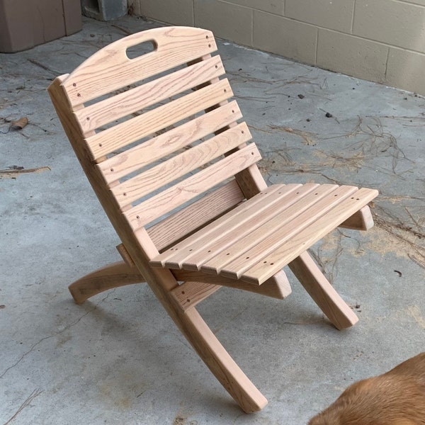Collapsible Chair Plans With Full Size Patterns Outdoor Furniture DIY ...