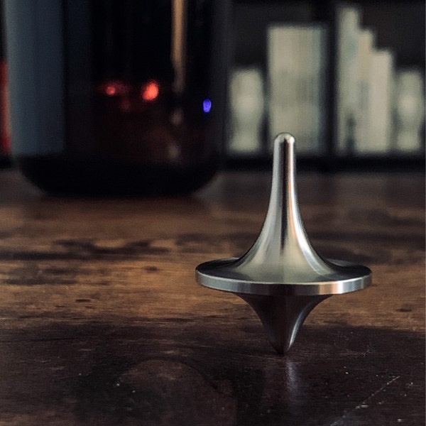 The Spin Brass Spinning Top // Fidget // Inception Totem // Gyroscope ...