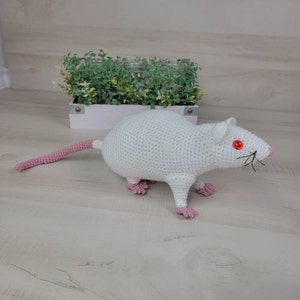 Digital Crochet Pattern Realistic Rat - Etsy