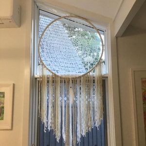 Macrame Mural, Large Macrame Wall Hanging, Indian Wall Art, Native ...