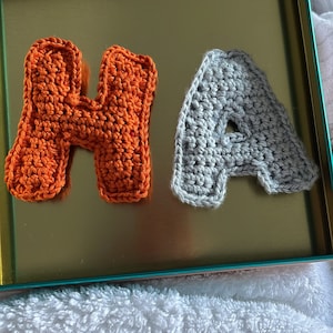 Crochet Uppercase Letters Pattern Soft Plush Letters Crochet Alphabet ...