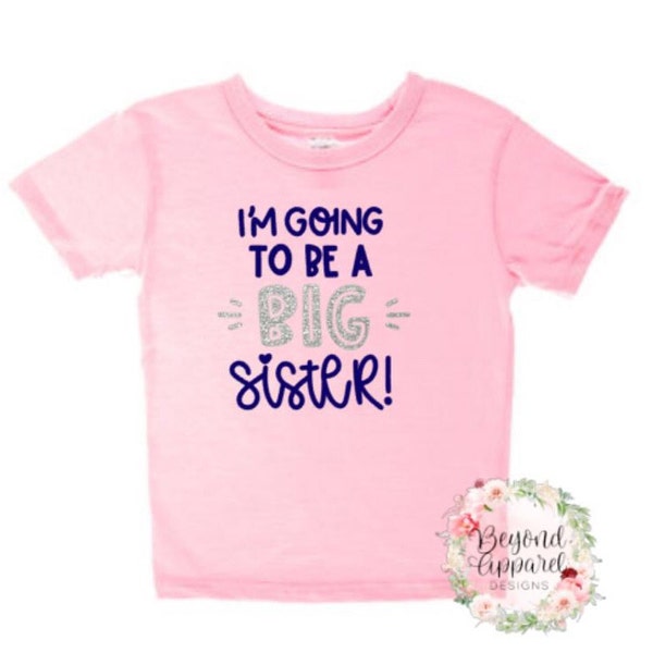 I'm Going to Be a Big Sister Svg / Big Sister Svg / Digital Download - Etsy