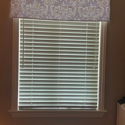 Red Floral Valance.red, Green , Blue, Yellow, Cream. Various Widths ...