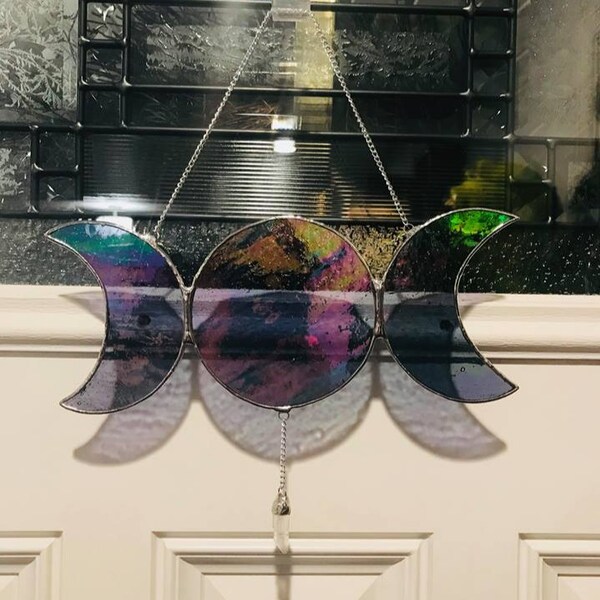 Wednesday Addams Stained Glass - Etsy