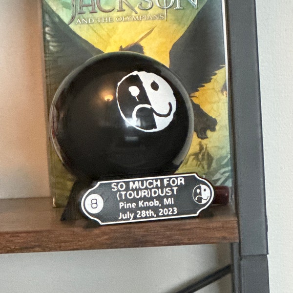 Fall Out Boy so Much for Stardust Magic 8ball Stand With Customizable ...