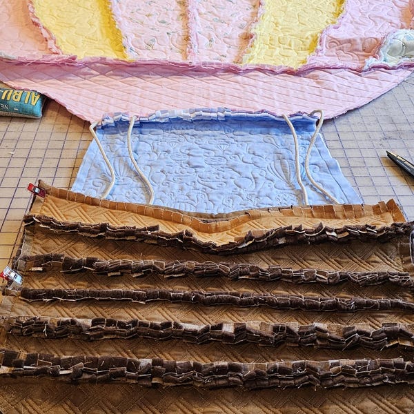 Rag Quilt Hippo PDF Pattern - Instant Download, Clear Instructions ...