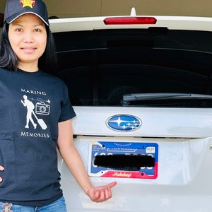 United Arab Emirates License Plate Frame, Dubai Flag Personalized Gift ...