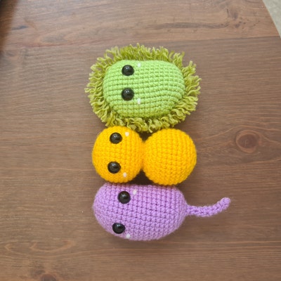 Bacteria Babies 12 Crochet Patterns PATTERN ONLY PDF Download Amigurumi ...
