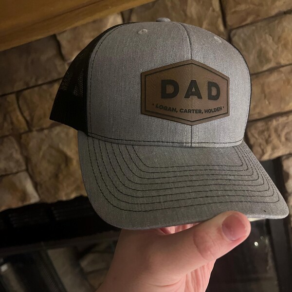 Personalized Dad Patch Hat, Dad Birthday Gift, New Dad Gift, Gift for ...