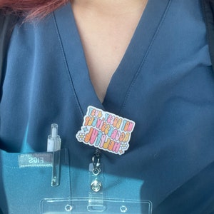 MRI Safe Retractable Badge Reel Brain Anatomy MRI Tech Badge - Etsy