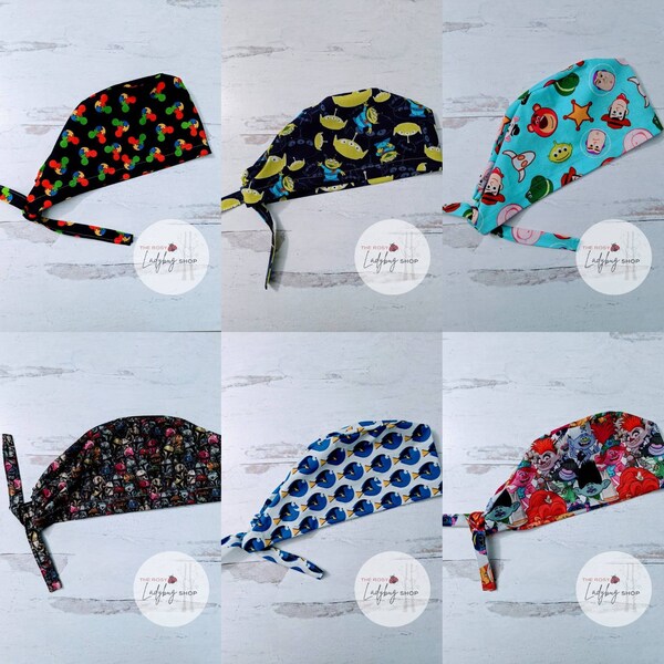 EASY to Sew! Scrub Cap Pattern, Easy Sewing Pattern, Medical Hat ...