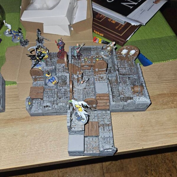 Dnd Curse of Strahd Terrain Vampire Dungeon Modular Terrain Bundle Dnd ...