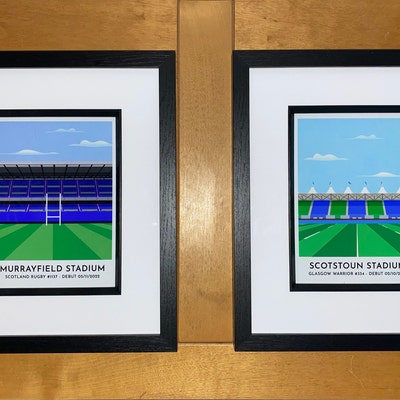 Any Football Stadium T Shirt With Contemporary Stadium Logo - Etsy UK