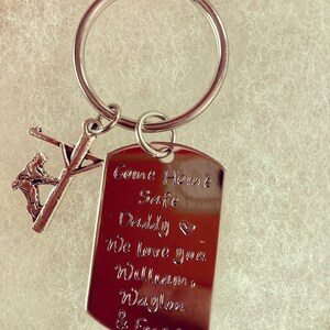 Paramedic Be Safe Keychain Ambulance Keychain Paramedic | Etsy