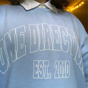 1D Anniversary Crewneck Sweatshirt 1D Merch 1D Gift - Etsy