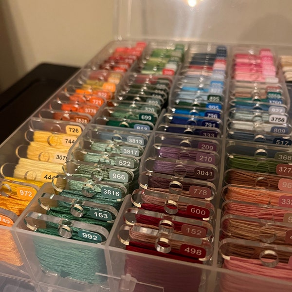 Mini DMC Complete Set Colour Vinyl Labels x761 Labels - Etsy