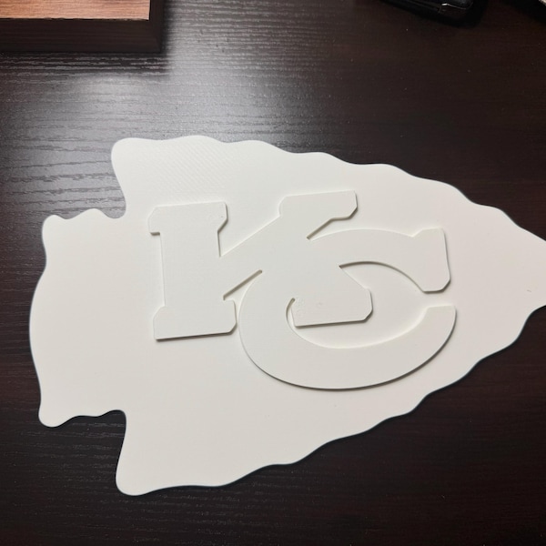 Kansas City Chiefs Sign With Raised Letters - Etsy