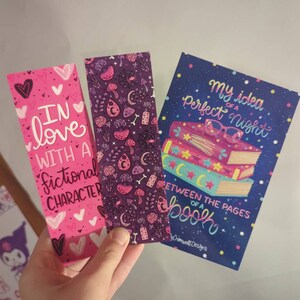 Summer Bookmark Set or Individual Matte Bookmark Cute Bookmark Summer ...