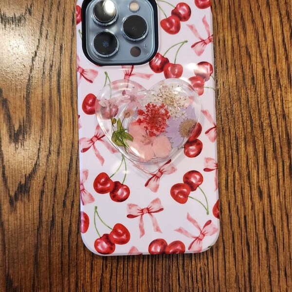 Coquette Phone Case, Cherry Themed Gifts, Ribbon Bow iPhone Cases ...
