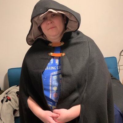 Hooded Cloak With Arm Slits, Medieval Cloak, Viking Cloak, Hooded Cape ...