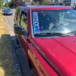 Financial Mistake Jdm Car Decal Bumper Sticker Windshield Banner Window ...