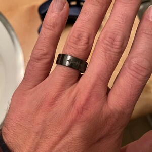 New Infinity His and Hers Tension Set Titanium Wedding Rings: | Etsy