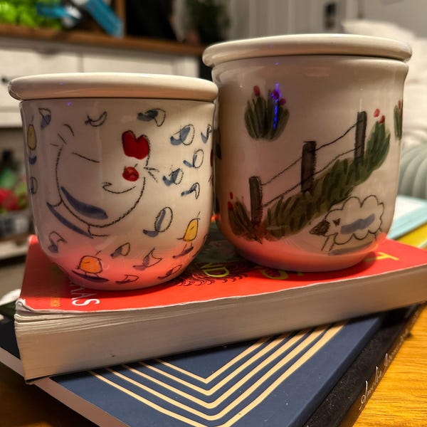 Knock Box Handmade in Ceramic Porcelain, Chocolate Brown Colour Glaze ...