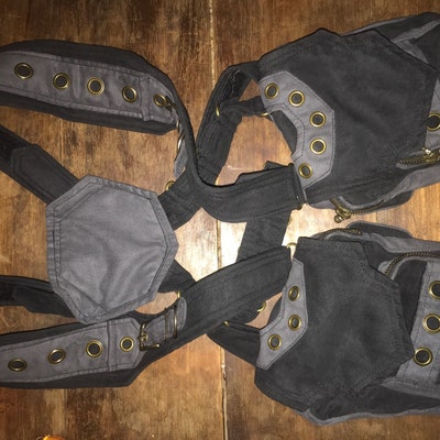 Matrix Belt Uv Neon Reactive Cyber Psytrance Pocket Belt - Etsy