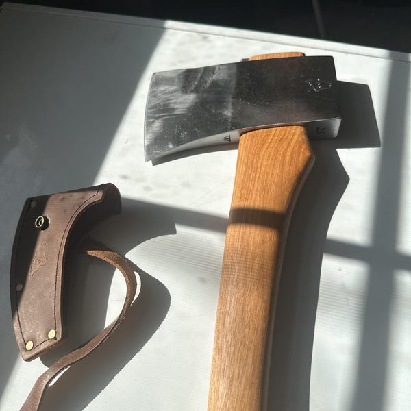 ALLAGASH CRUISER | Handmade Axe | American Made Axe | Hand Forged Axe | Maine Made | Maine Axe ...
