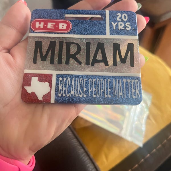 Dollar Tree Name Badge - Etsy