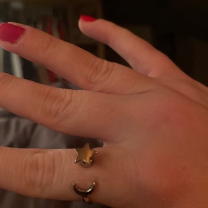 Planet Fidget Ring Rainbow Spinner Ring Anxiety Ring - Etsy