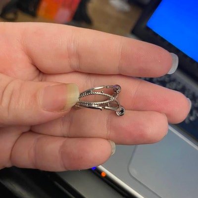 Silver Fidget Ring Lotus Spin Ring Anxiety Ring Gift for Her Daughter ...