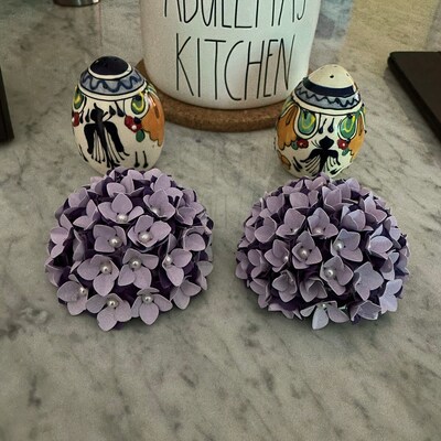 Mini Hydrangea Petal Template Paper Flower Small/medium/large PNG SVG ...