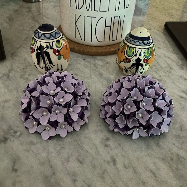 Mini Hydrangea Petal Template Paper Flower Small/medium/large PNG SVG ...